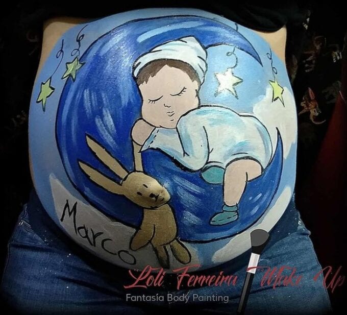 Pintar Barriga Embarazada: Belly Painting - Precios, 18 Fotos Y Opiniones